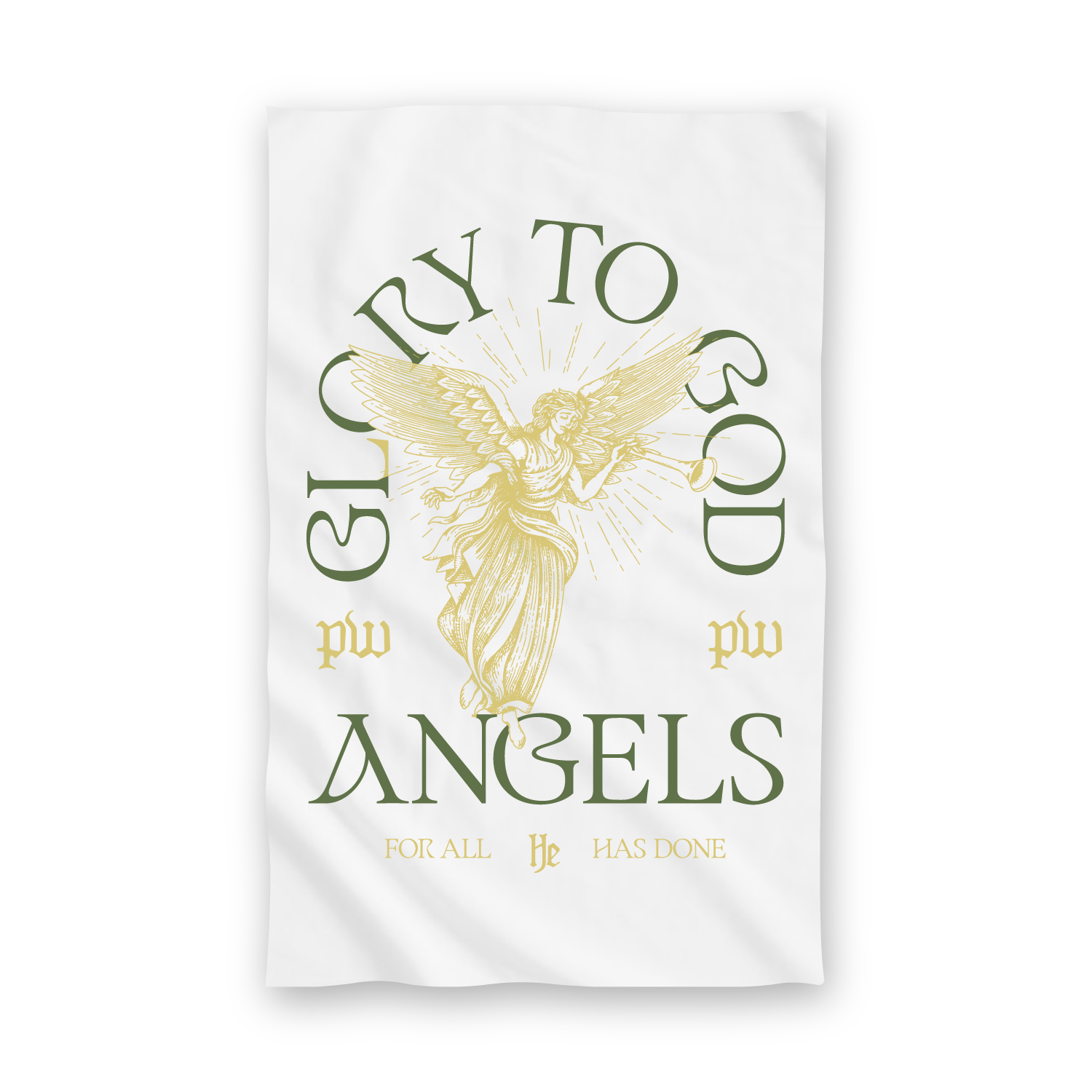 Glory To God Angels Decorative Towel – Phil Wickham