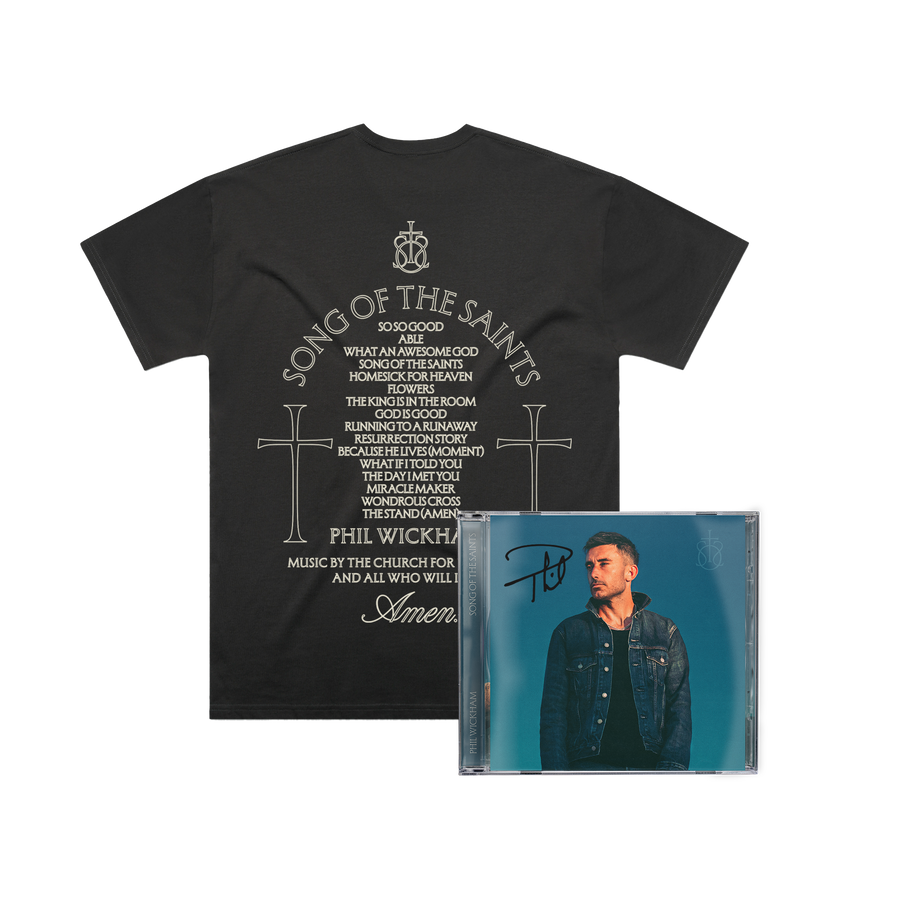 Limited Edition Song Of The Saints Signed CD & Album Tee Fan Pack ...